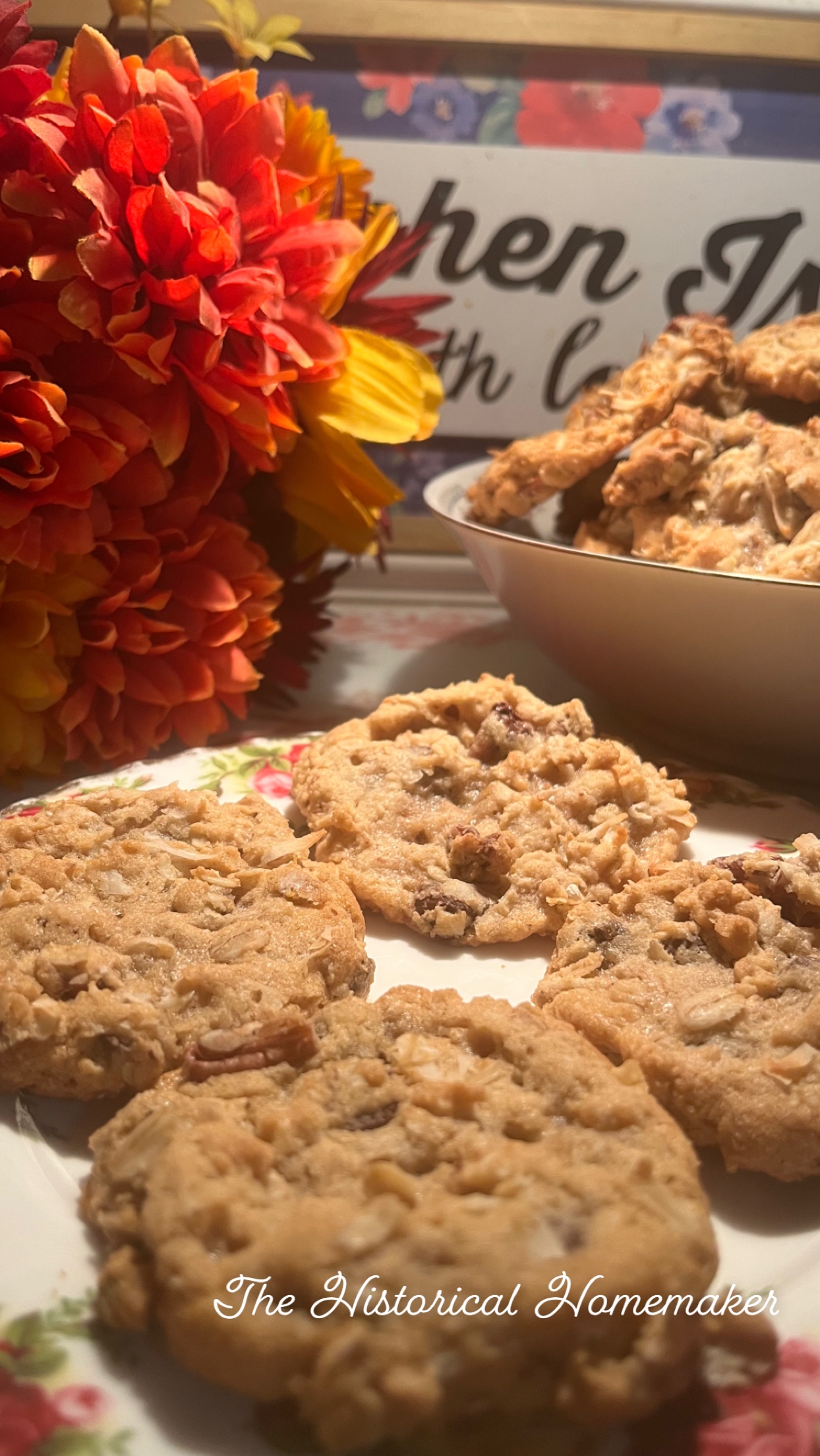 Laura Bush’s Cowboy Cookies | The Historical Homemaker