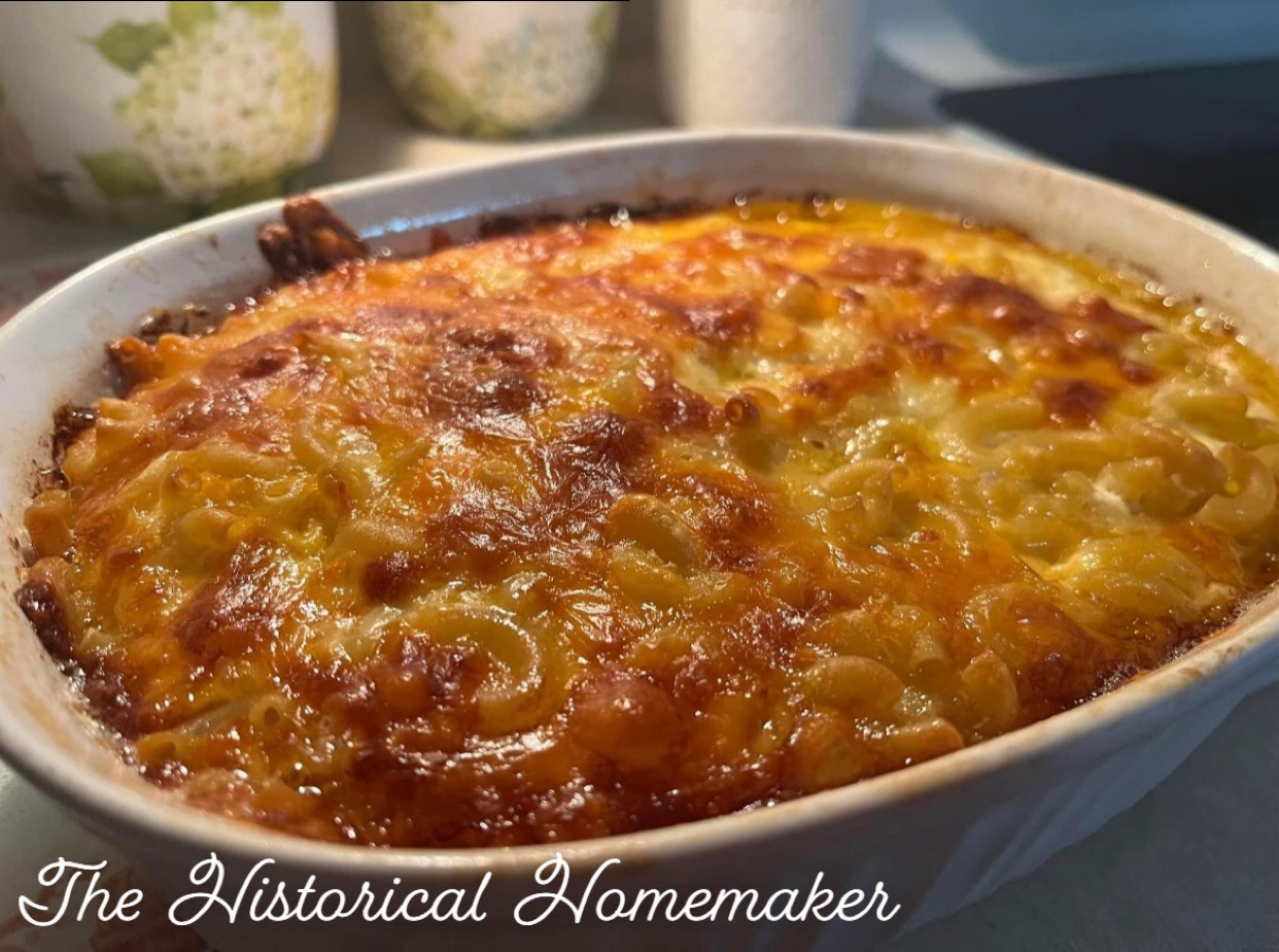 Homemade Macaroni & Cheese w/Baked Apples – President Reagan’s ...