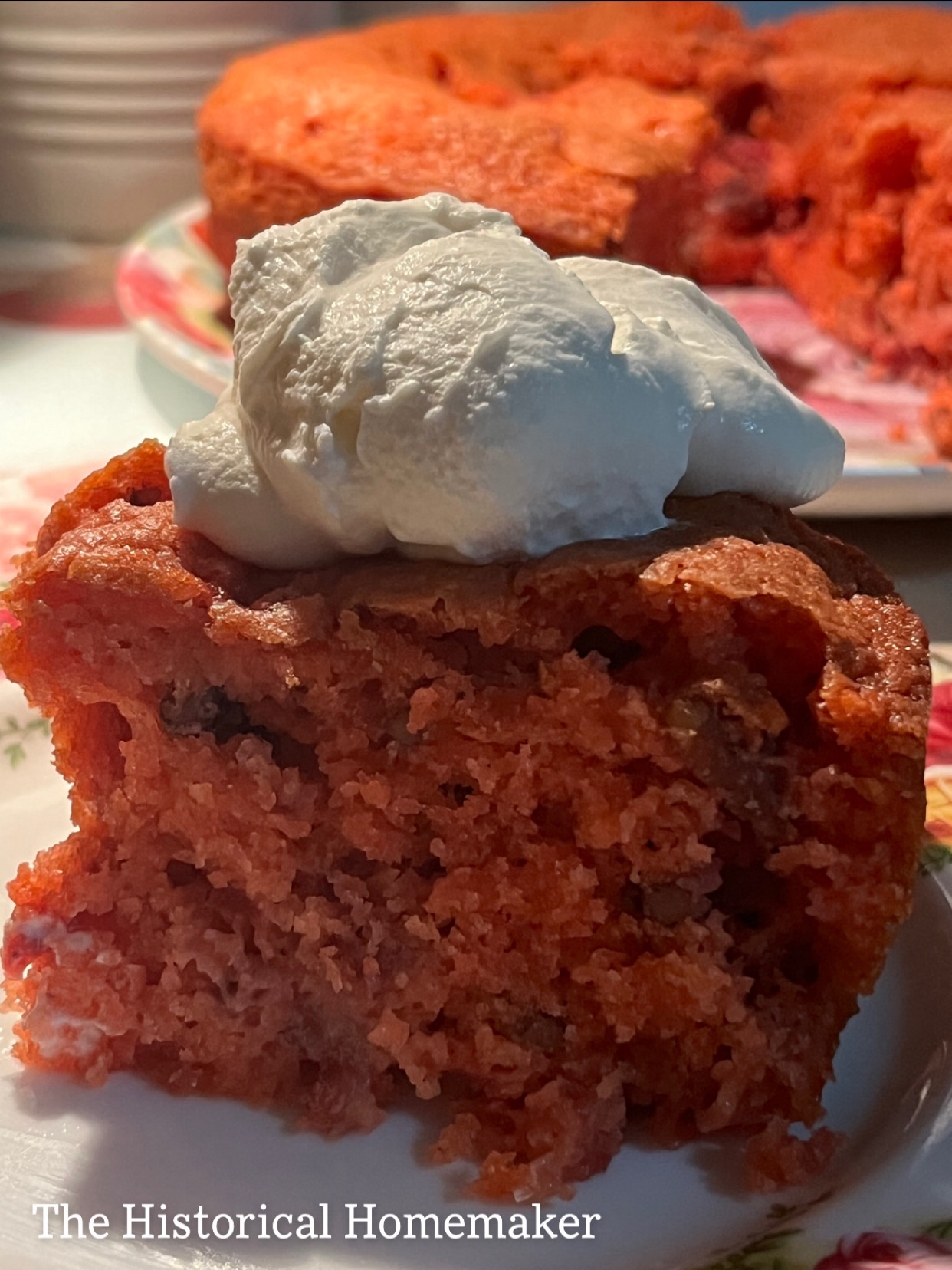 Rosalynn Carter’s Strawberry Cake 🍓 | The Historical Homemaker