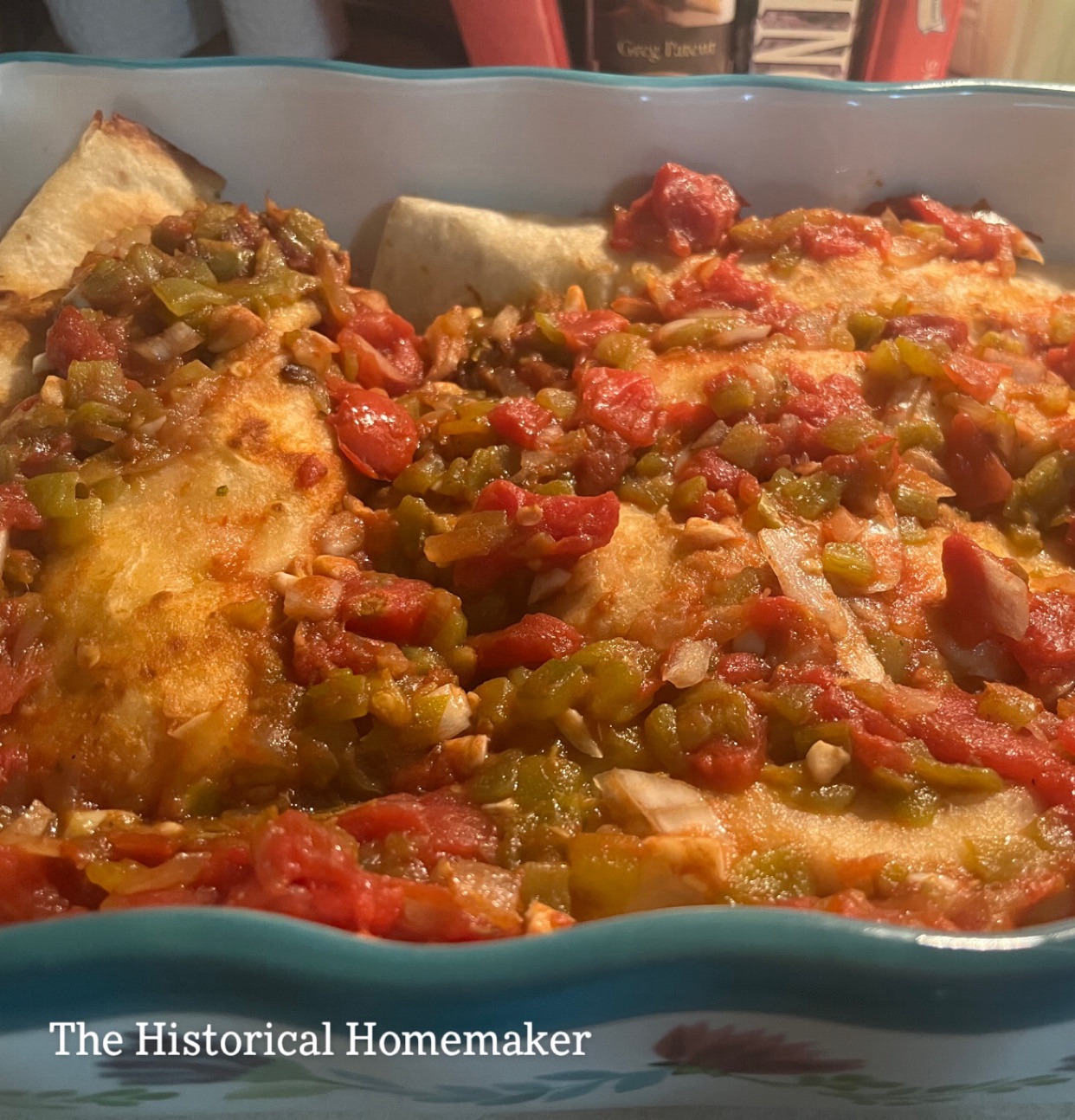 Bill Clinton’s Chicken Enchiladas’s | The Historical Homemaker