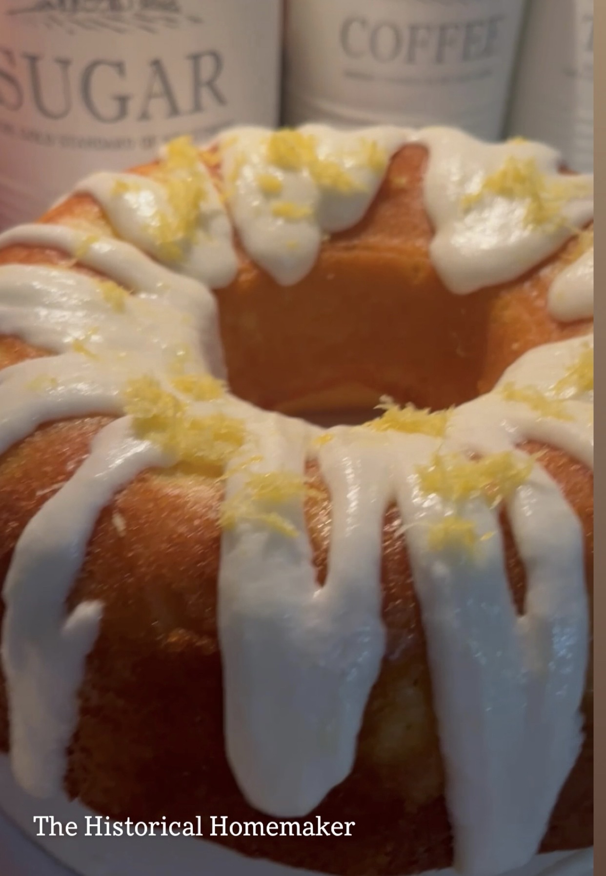 Lady Bird Johnson’s Lemon Cake | The Historical Homemaker