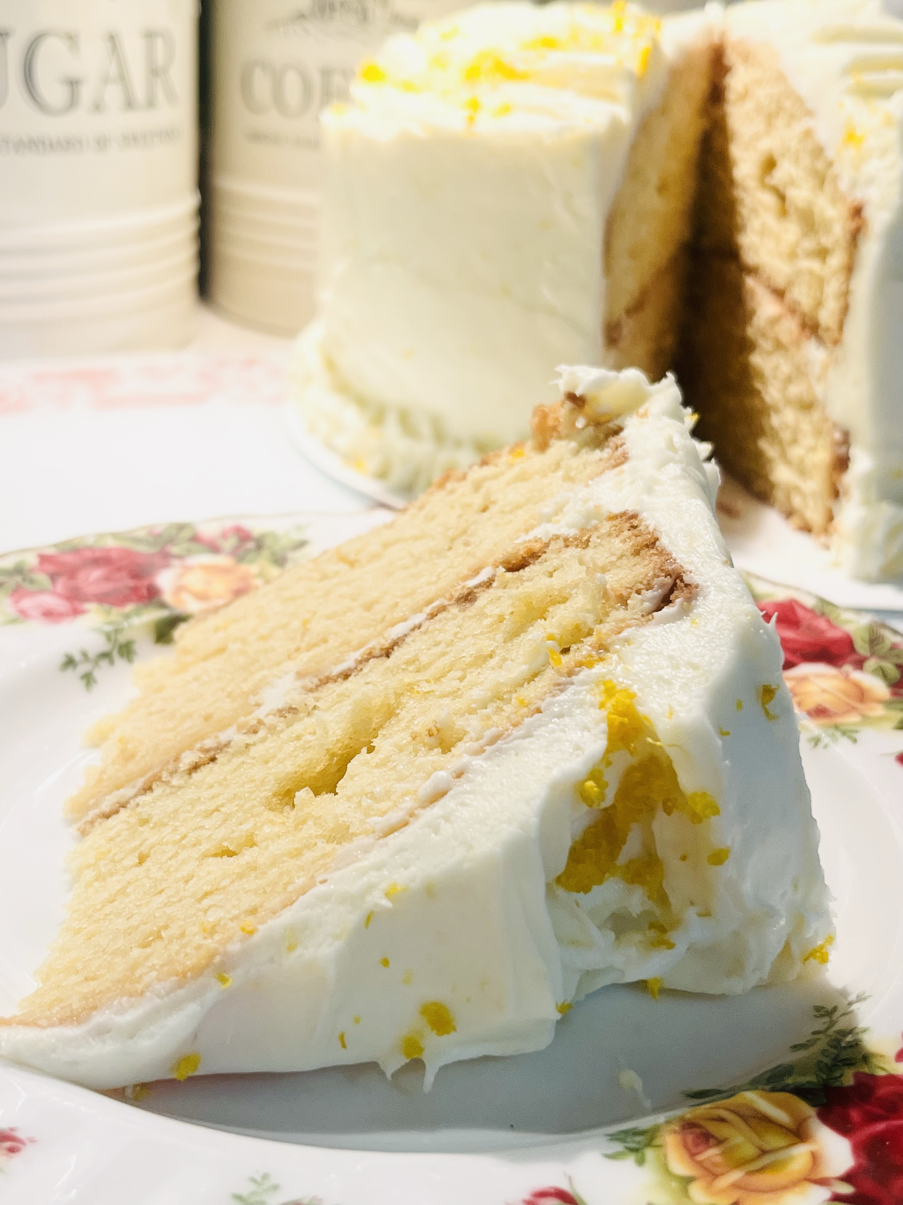 Orange Velvet Cake | The Historical Homemaker